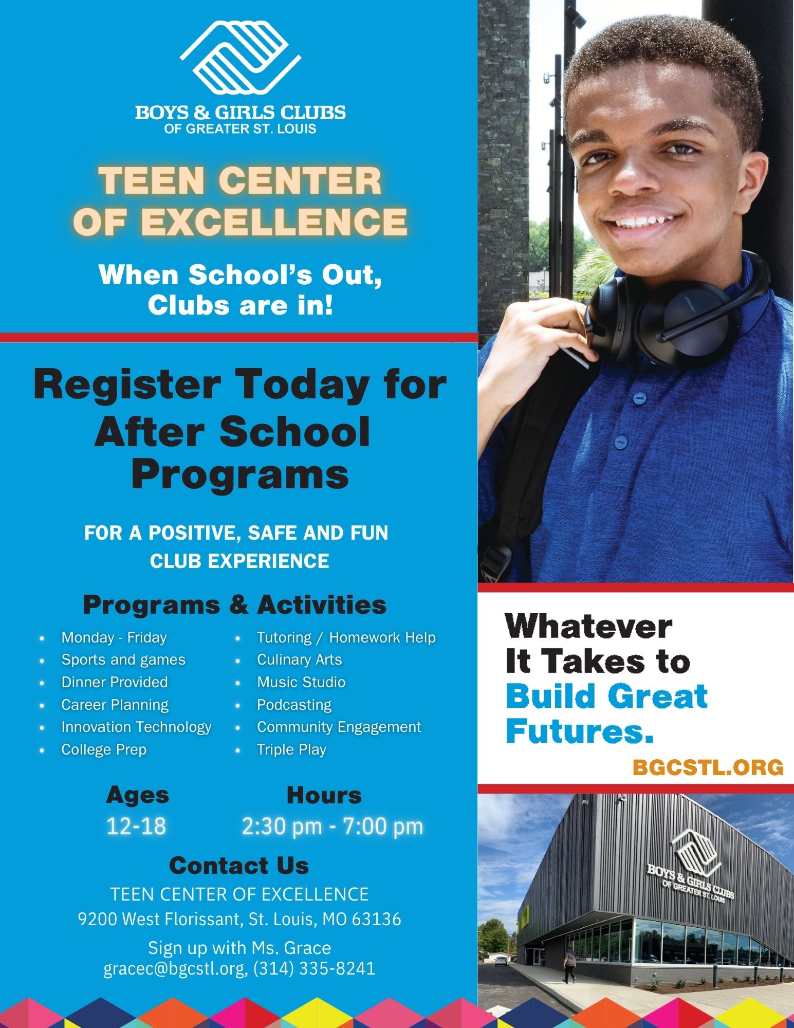 Teen Center of Excellence - Boys & Girls Clubs